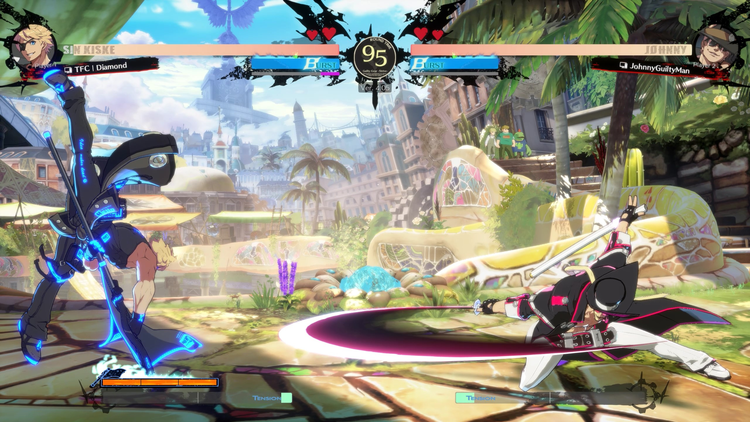 Color 13 matching slashes for Johnny Mod for GUILTY GEAR -STRIVE ...