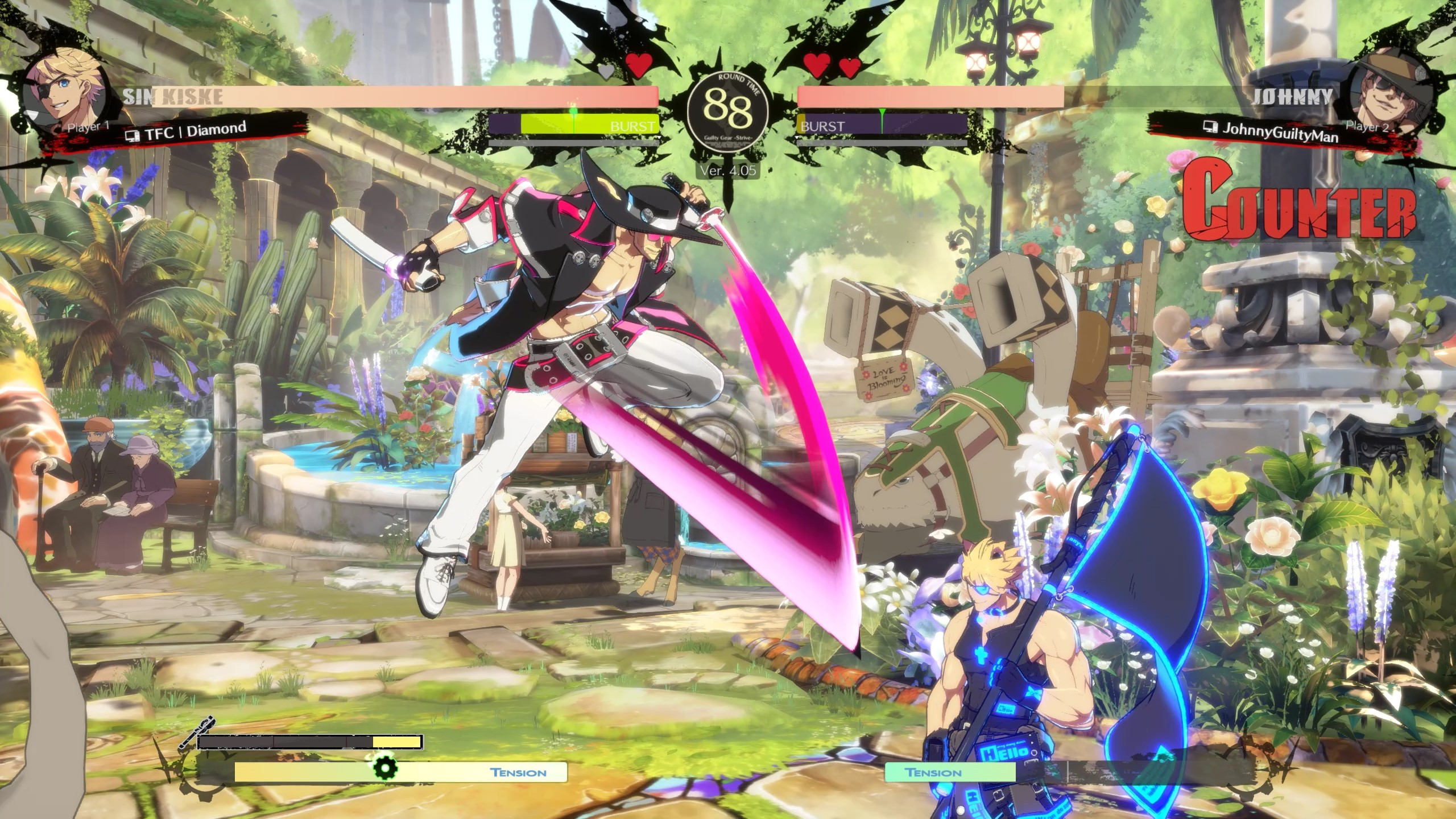 Color 13 matching slashes for Johnny Mod for GUILTY GEAR -STRIVE ...