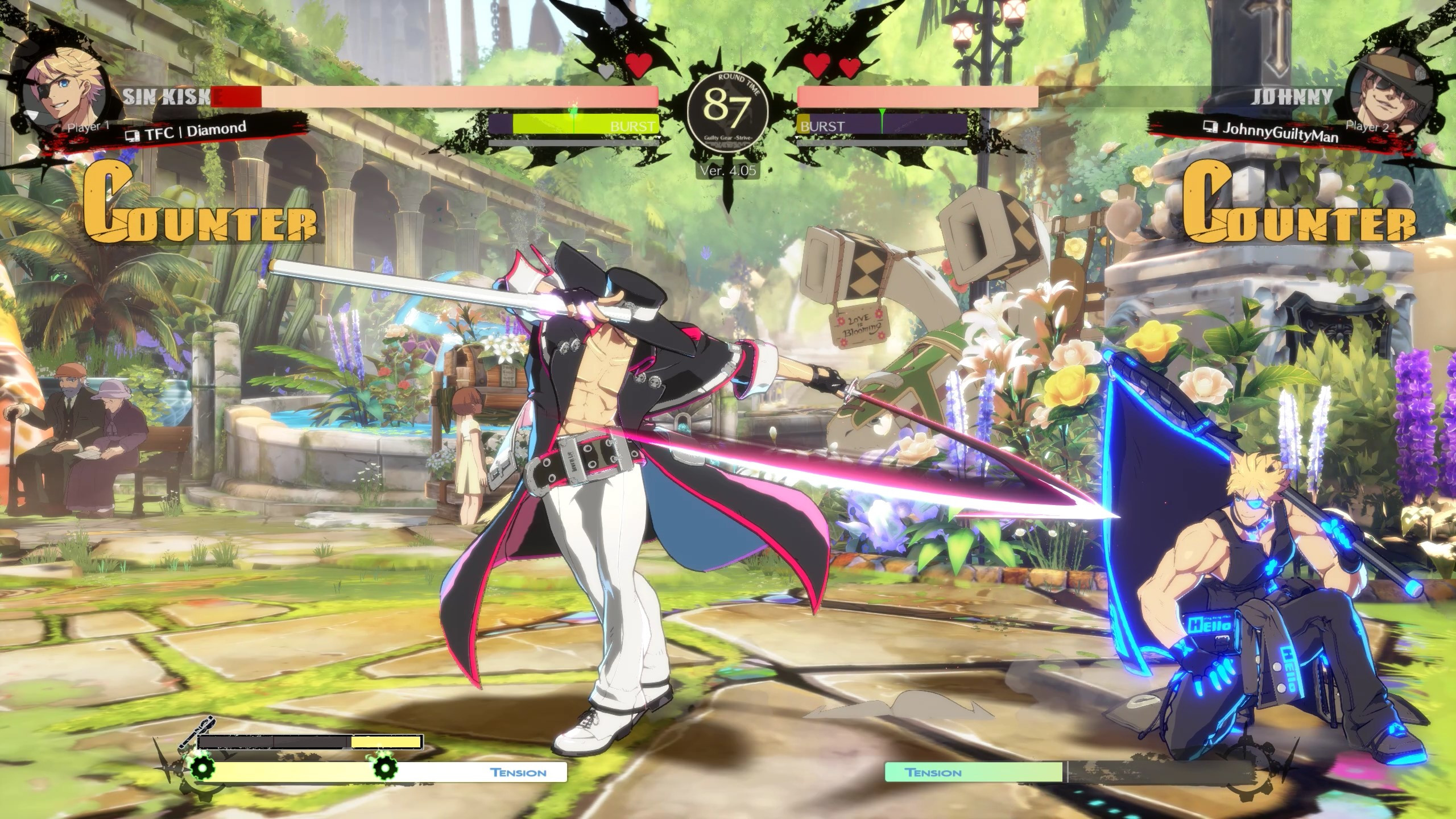 Color 13 matching slashes for Johnny Mod for GUILTY GEAR -STRIVE ...