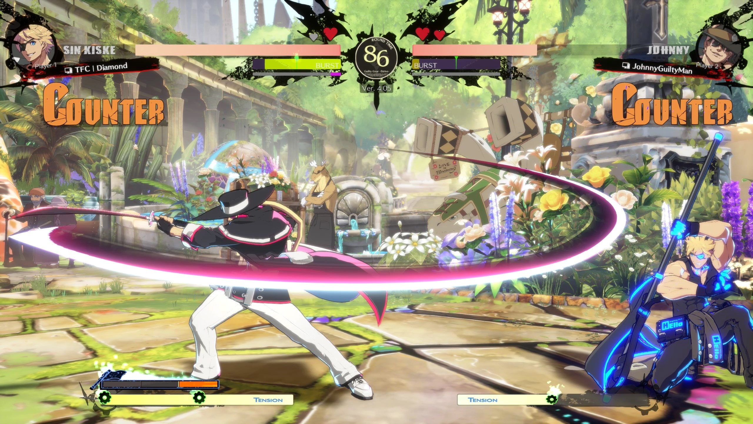 Color 13 matching slashes for Johnny Mod for GUILTY GEAR -STRIVE ...