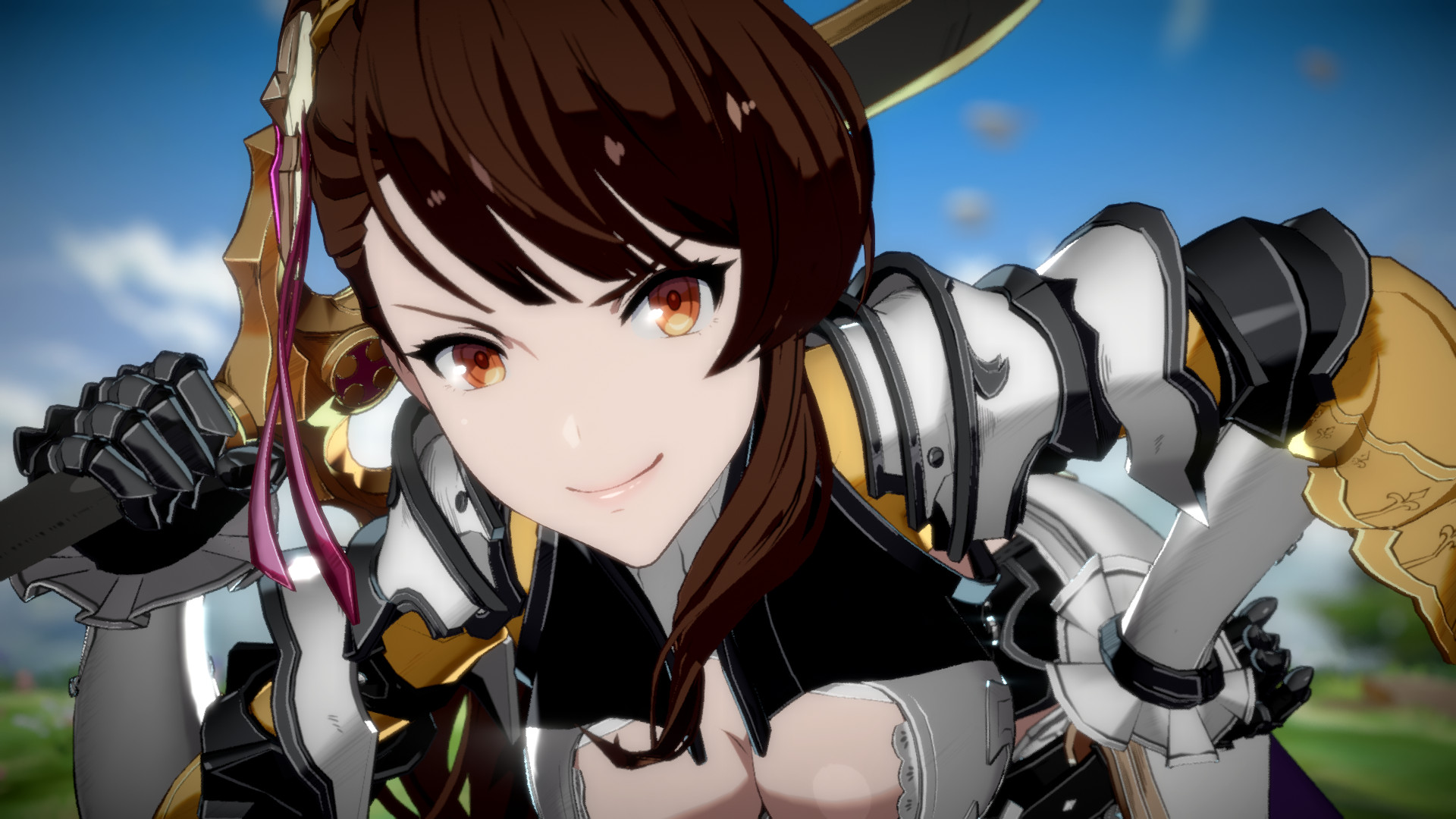 Sushang Beatrix w/ gold sword effects Mod for Granblue Fantasy Versus ...