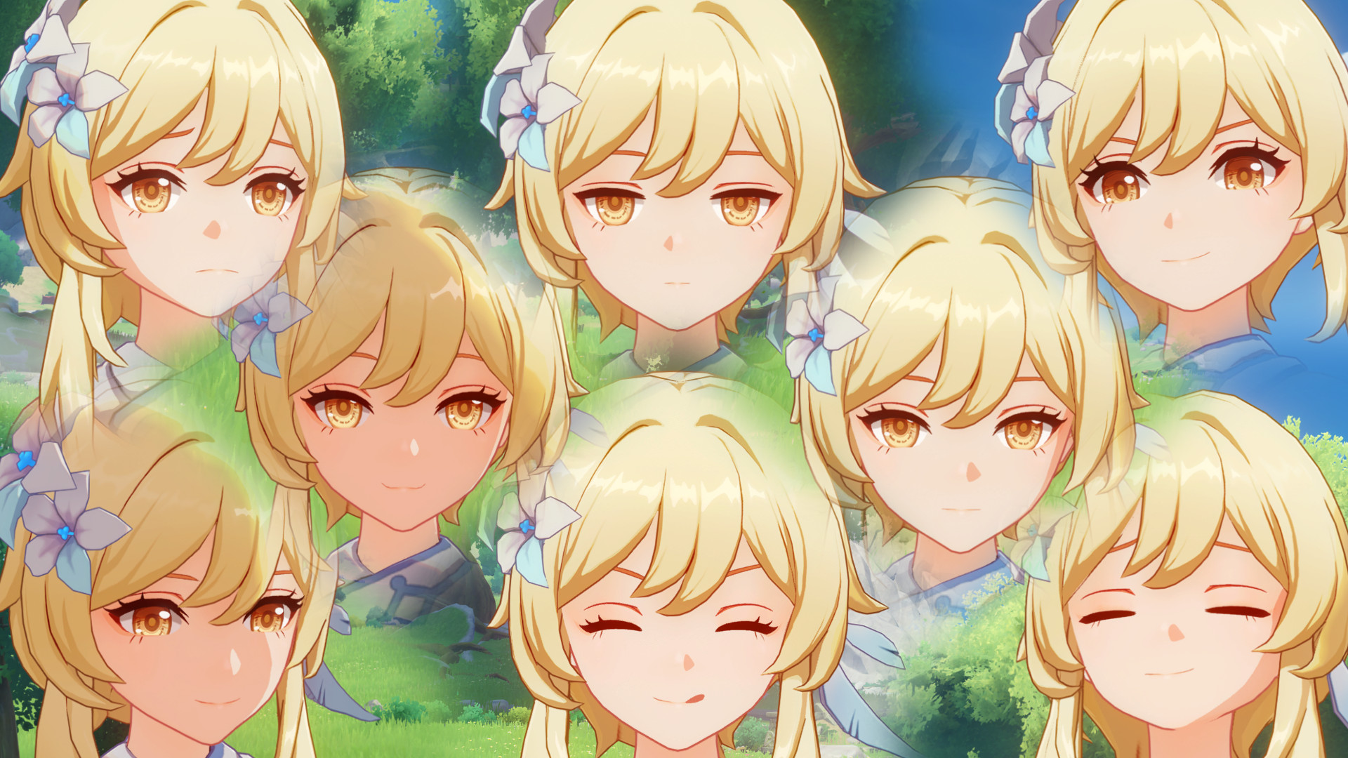 Lumine Facial Expressions Mod for Genshin Impact | GI Mods
