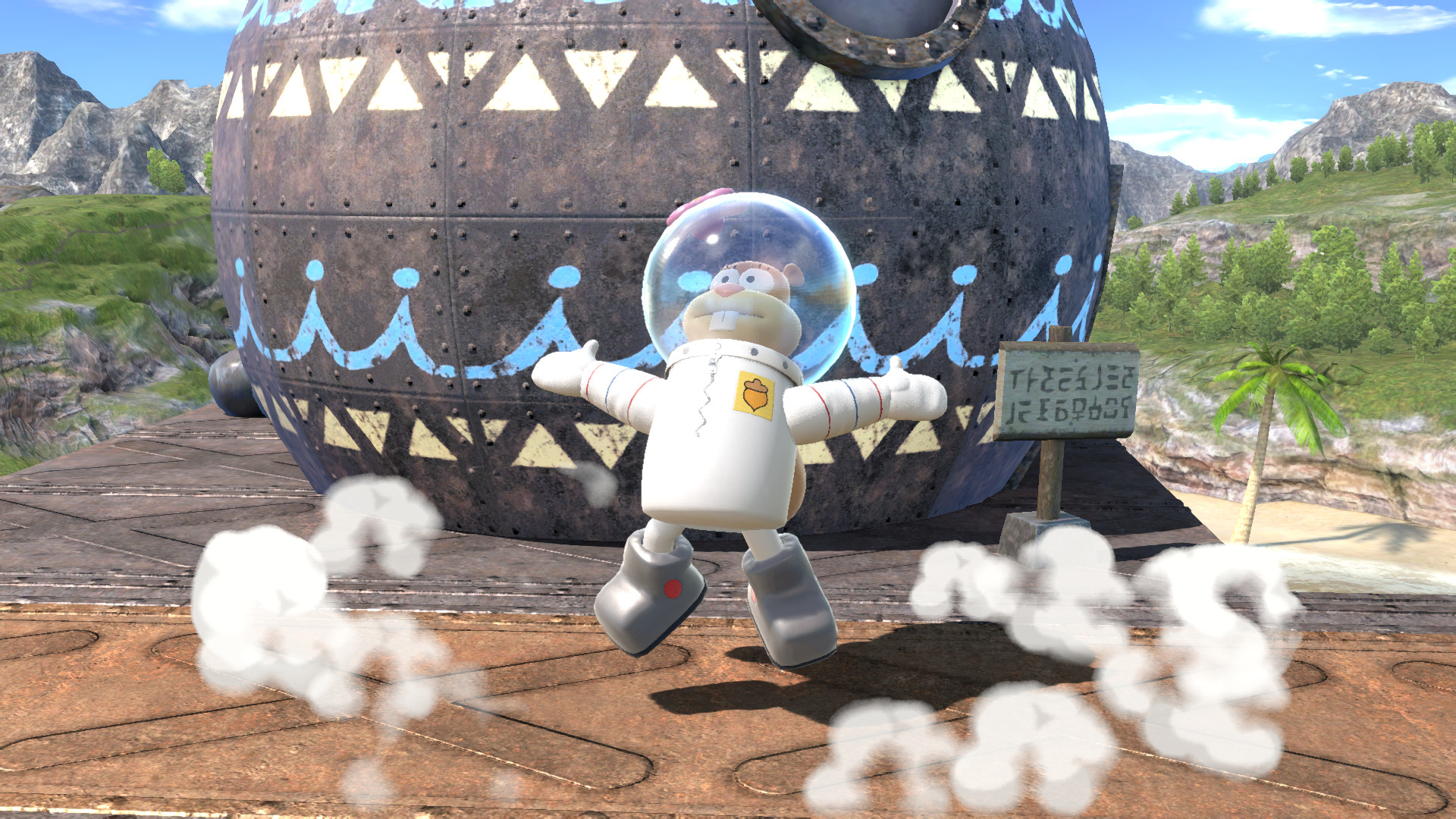 Sandy Cheeks Mod for Super Smash Bros. Ultimate | SSBU Mods