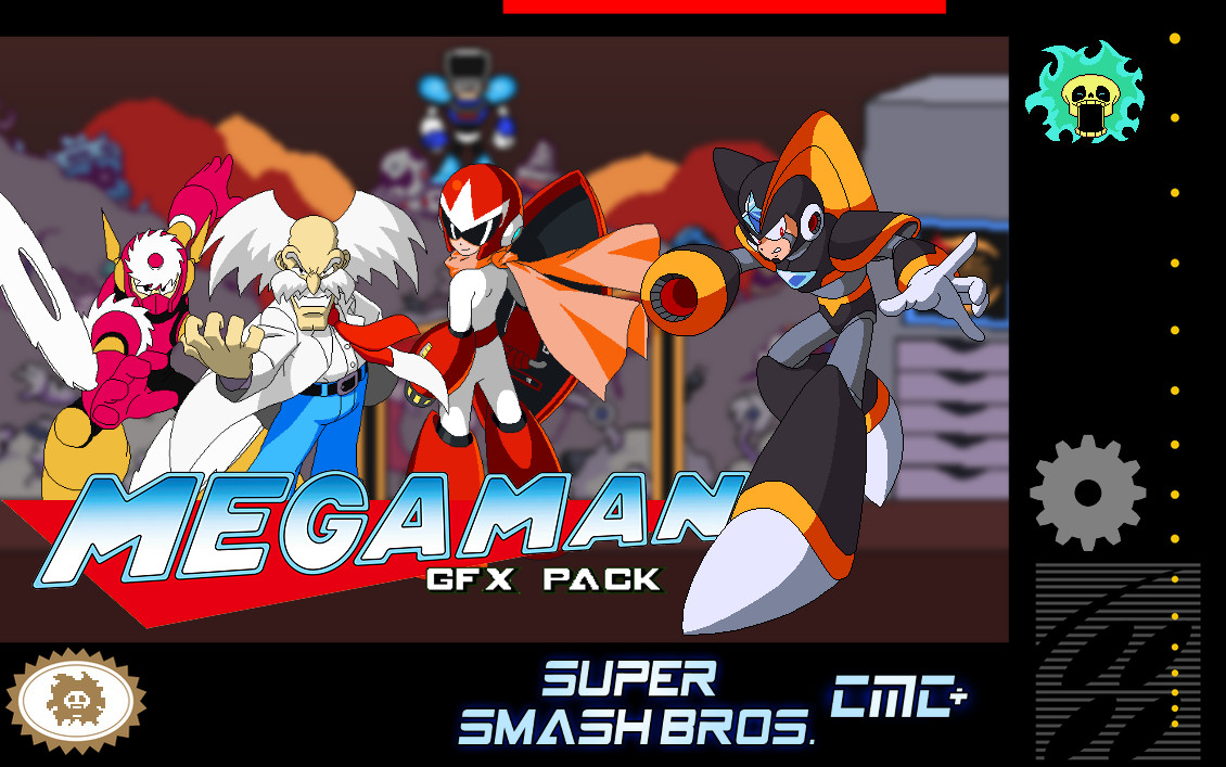 Megaman GFX Pack (CMC+ V8) Mod for Super Smash Bros. Crusade | SSBC Mods