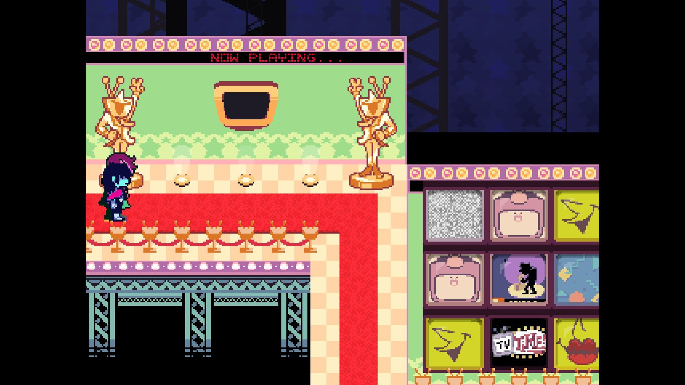 TV World - Stage Tileset (Chapter 3) Mod for Deltarune | DR Mods