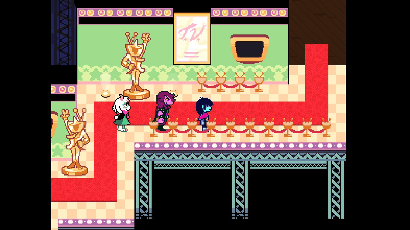 TV World - Stage Tileset (Chapter 3) Mod for Deltarune | DR Mods