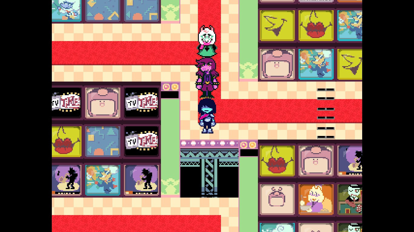 TV World - Stage Tileset (Chapter 3) Mod for Deltarune | DR Mods