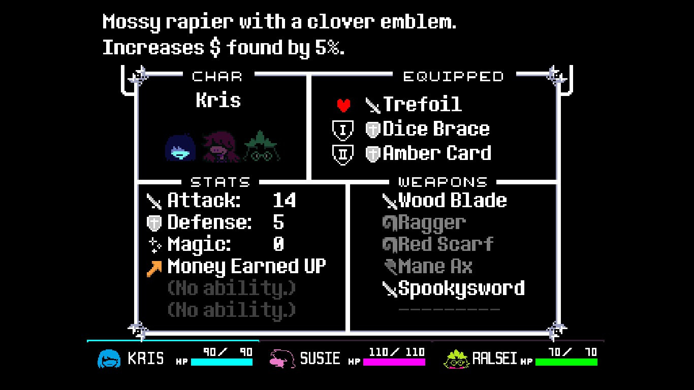 Obtainable Trefoil (Chapter 1) Mod for Deltarune | DR Mods