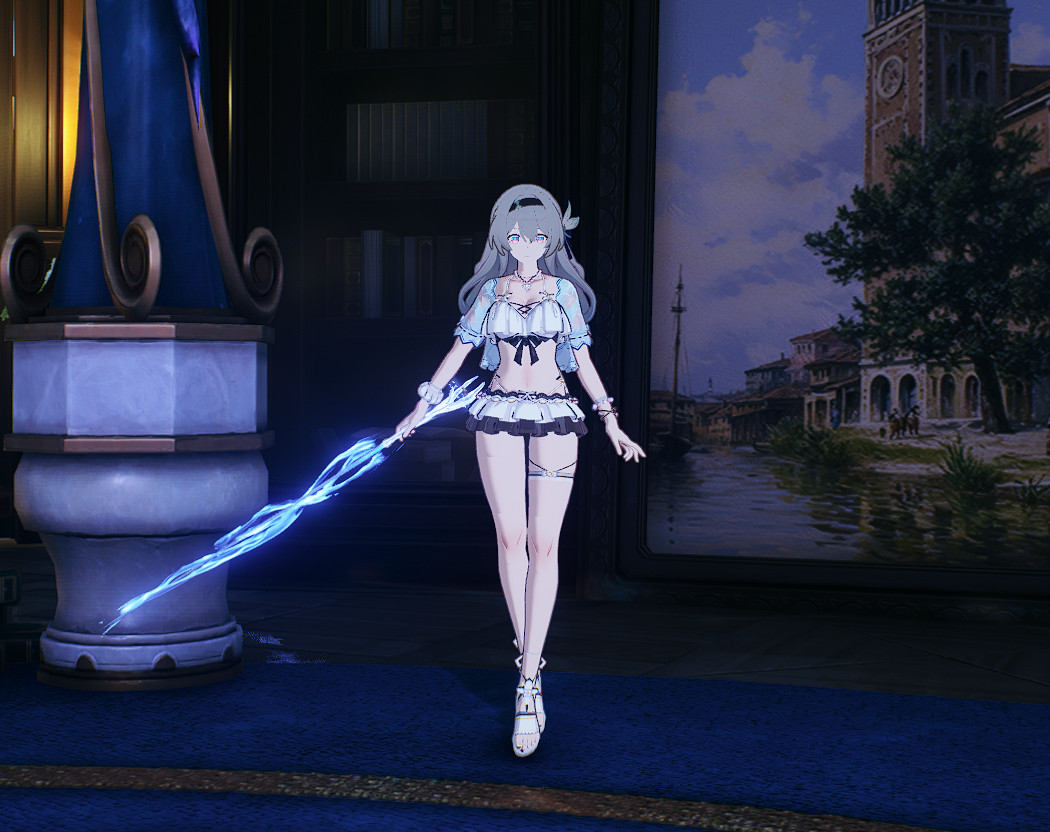 Cartethyia's Firefly Swamsuit (with Emotes) Mod for Wuthering Waves ...