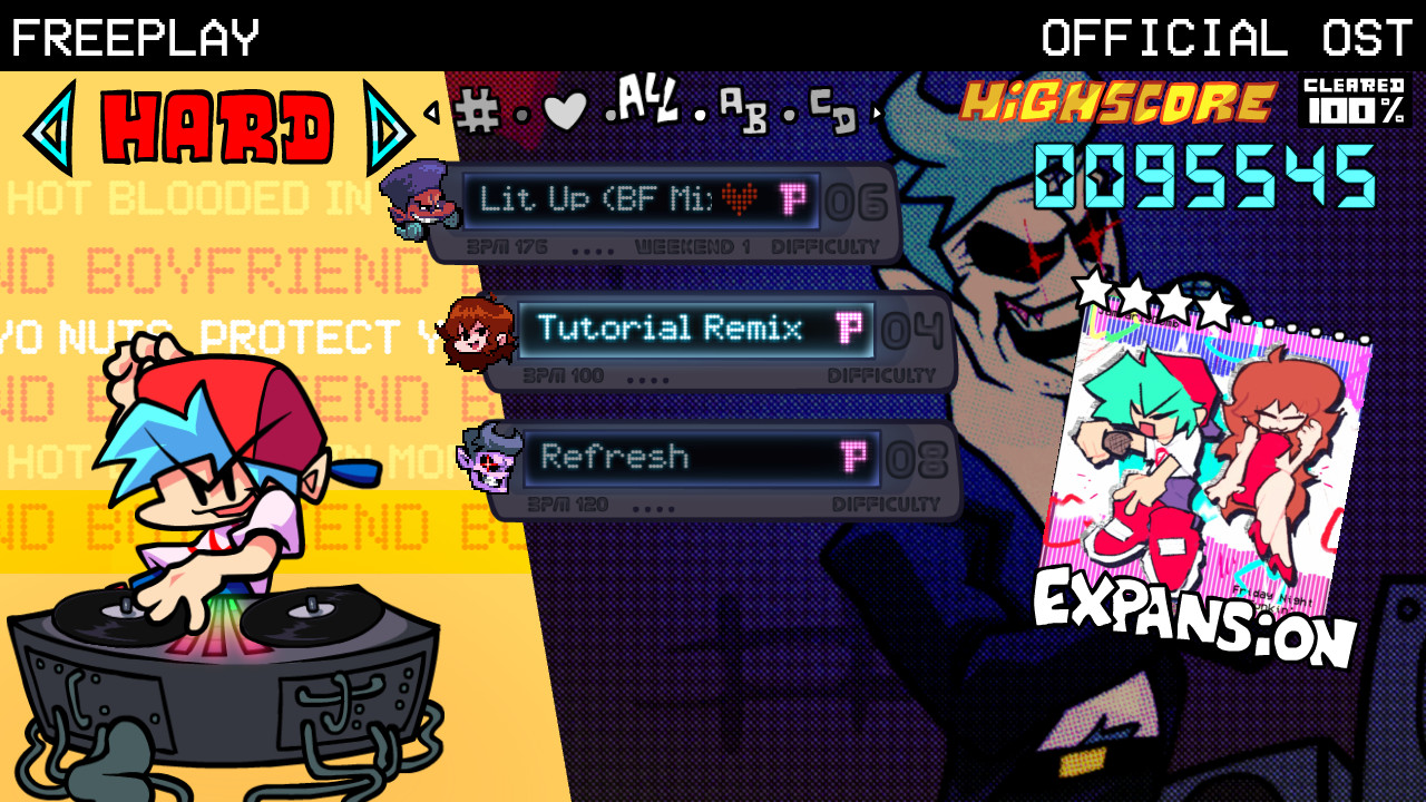 TUTORIAL + FRESH (JAMJAR MIXES) FANCHARTS Mod for Friday Night Funkin ...