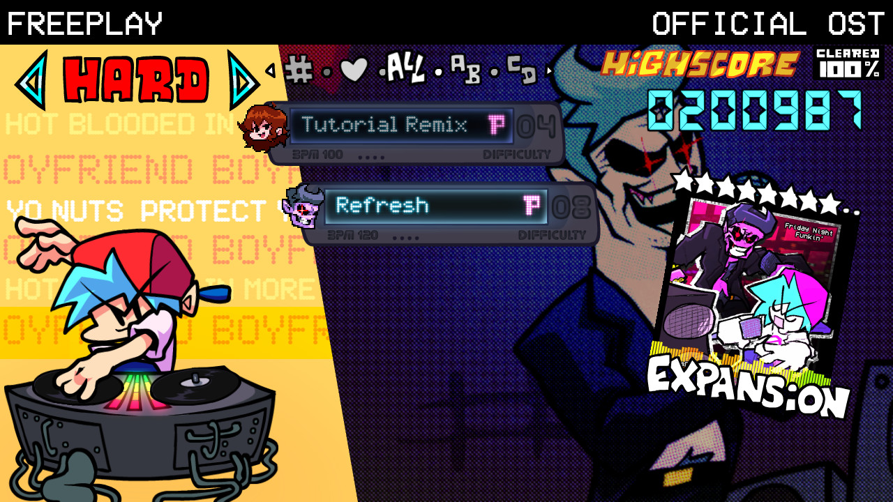 TUTORIAL + FRESH (JAMJAR MIXES) FANCHARTS Mod for Friday Night Funkin ...