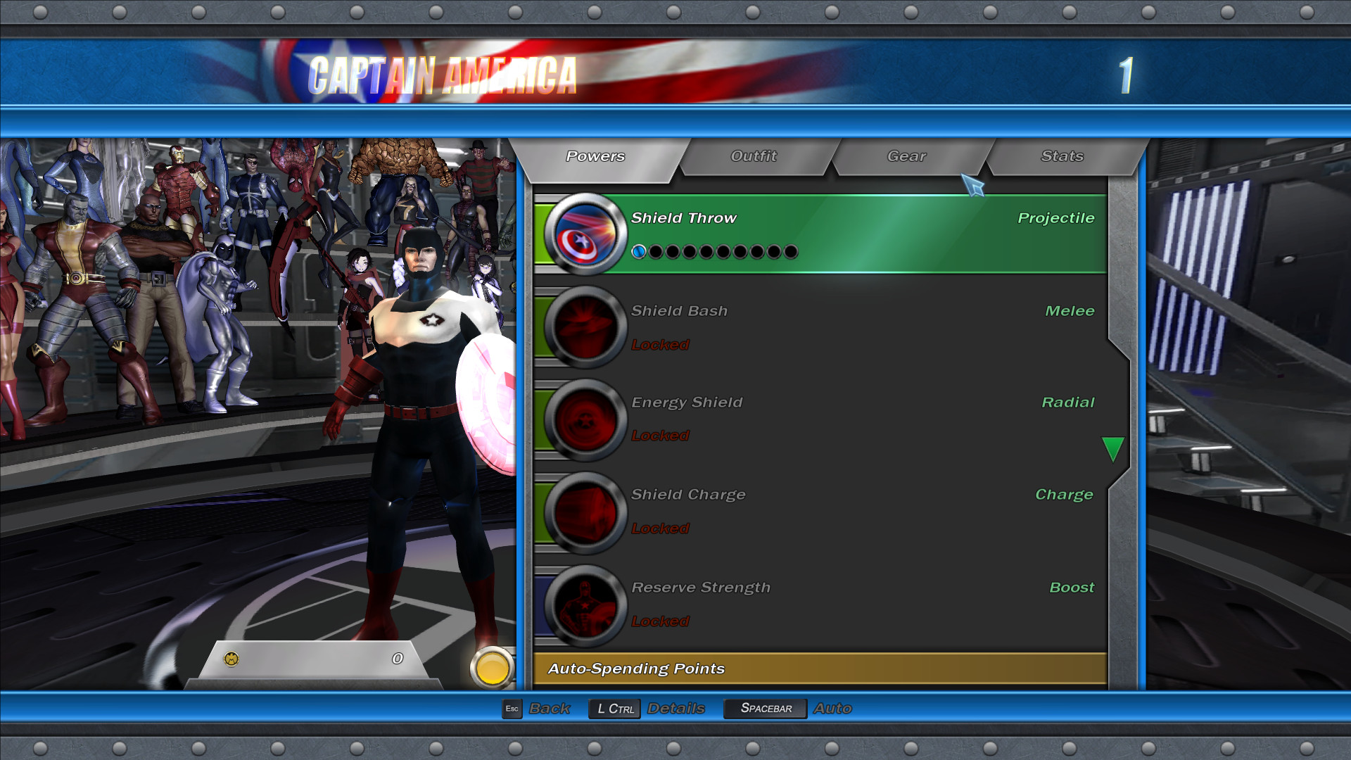 US Agent - Force Works Mod for Marvel: Ultimate Alliance | MUA Mods