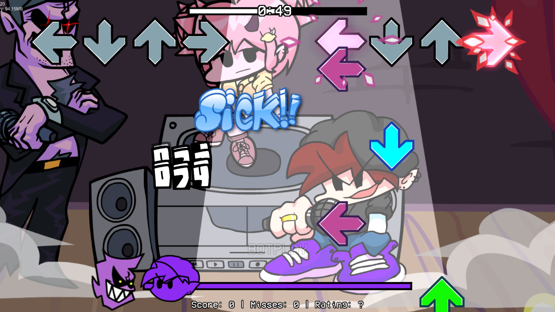 Shadow over BF Mod for Friday Night Funkin' | FNF Mods