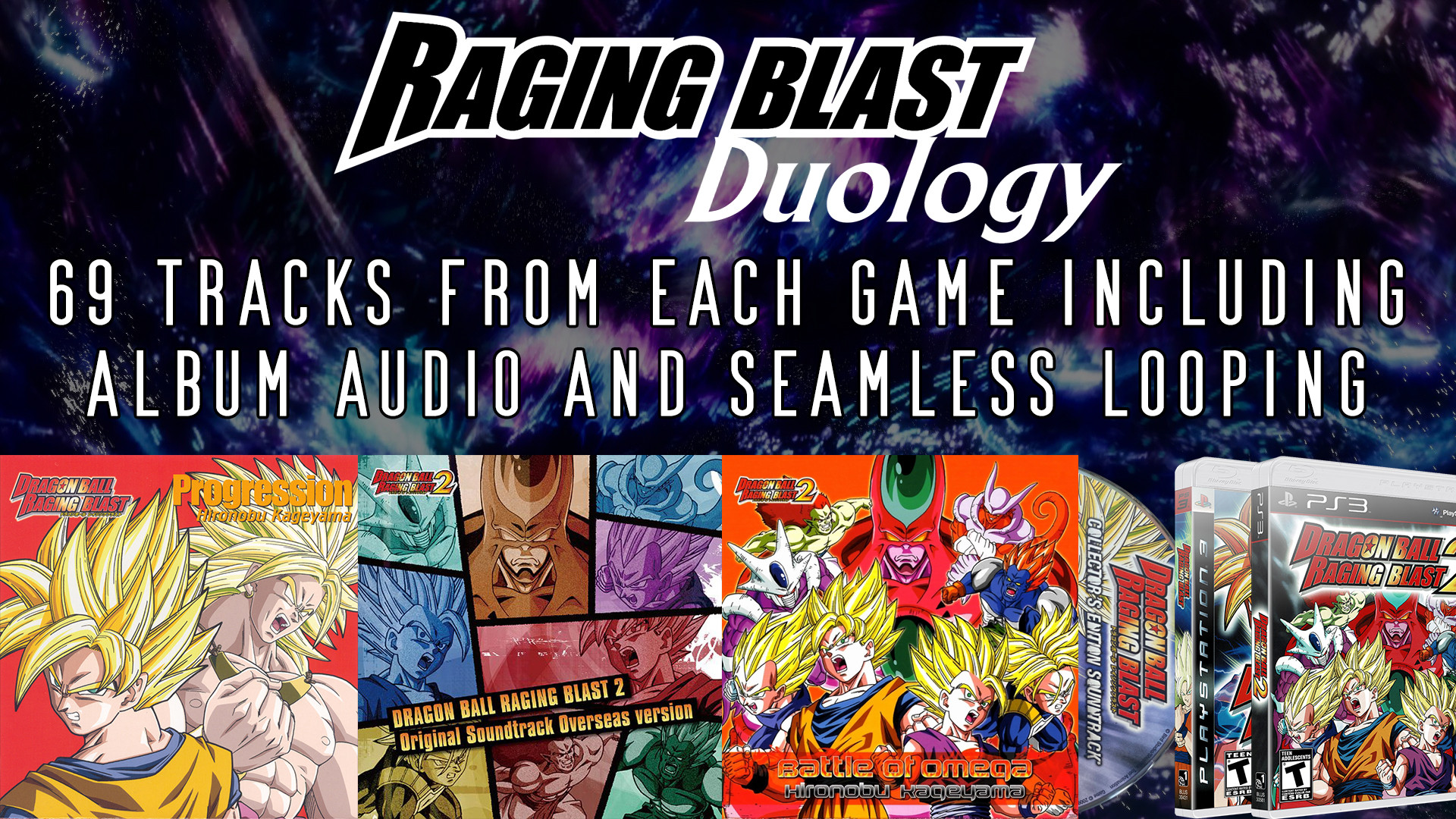 Raging Blast Duology BGM [Kuro's Music Manager] Mod for Dragon Ball: Sparking! ZERO | DBSZ Mods