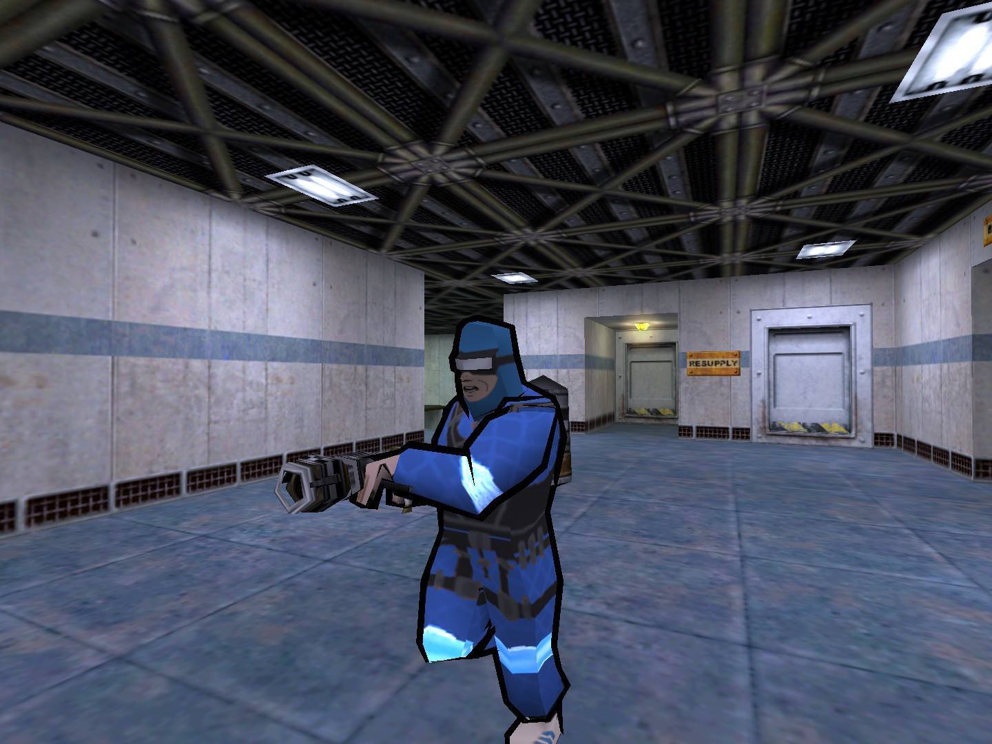 Glowing Cel-Shaded Old Models Mod for Team Fortress Classic | TFC Mods