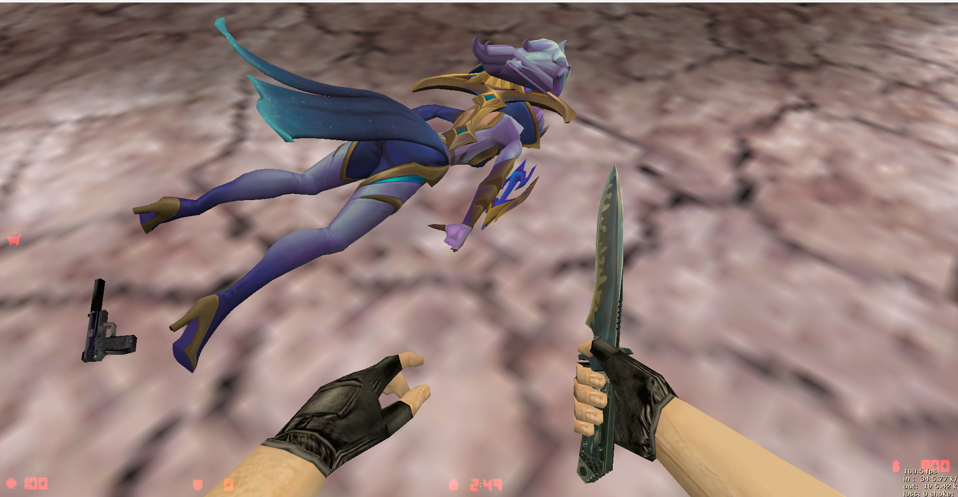 League of Legends - Risen Legend Vayne Mod for Counter-Strike 1.6 | CS1.6 Mods