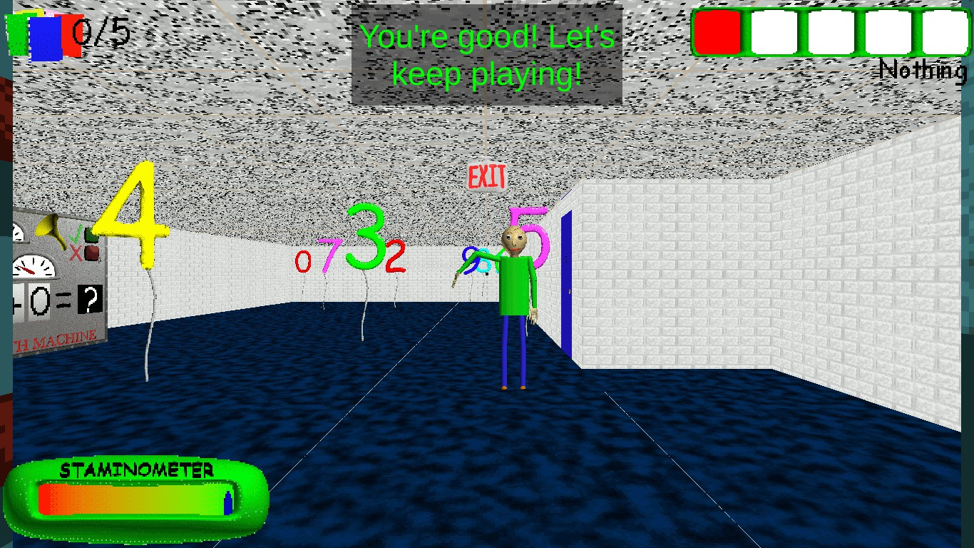 (0.10.X) Nameless Map 5 Mod for Baldi's Basics | Baldi Mods