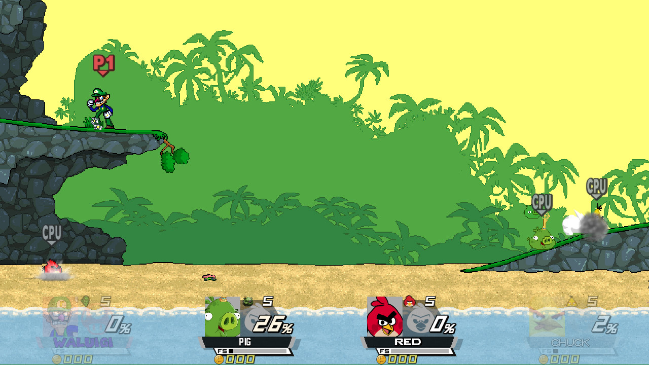Bad Piggies - Piggy Island (9.5/CMC+) Mod for Super Smash Bros. Crusade ...