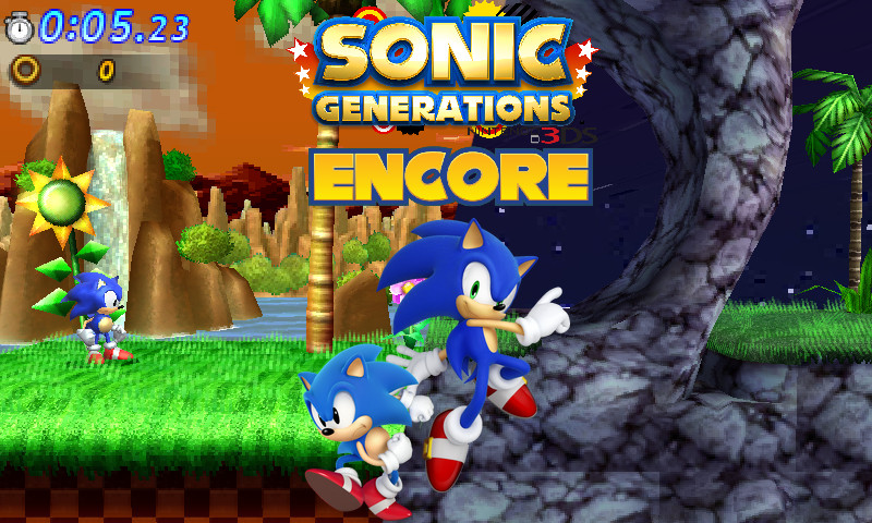 Sonic Generations 3ds ENCORE Mod for Sonic Generations (3DS) | SG3DS Mods