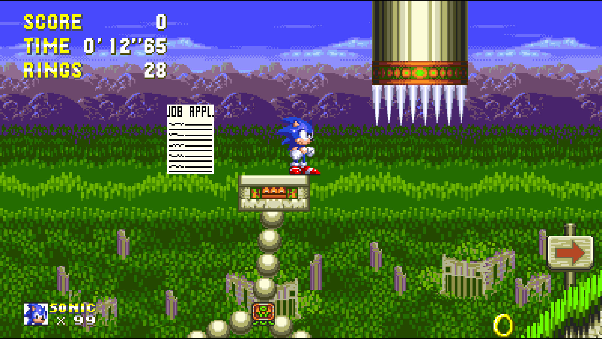 job application Mod for Sonic 3 A.I.R. | S3AIR Mods