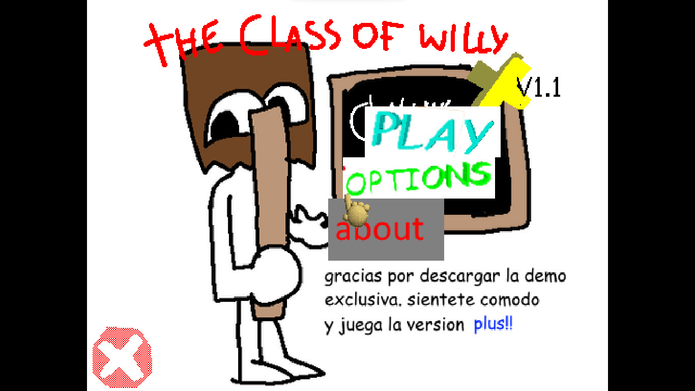 The Class Of Willy Plus Challenge demo Mod for Baldi's Basics | Baldi Mods