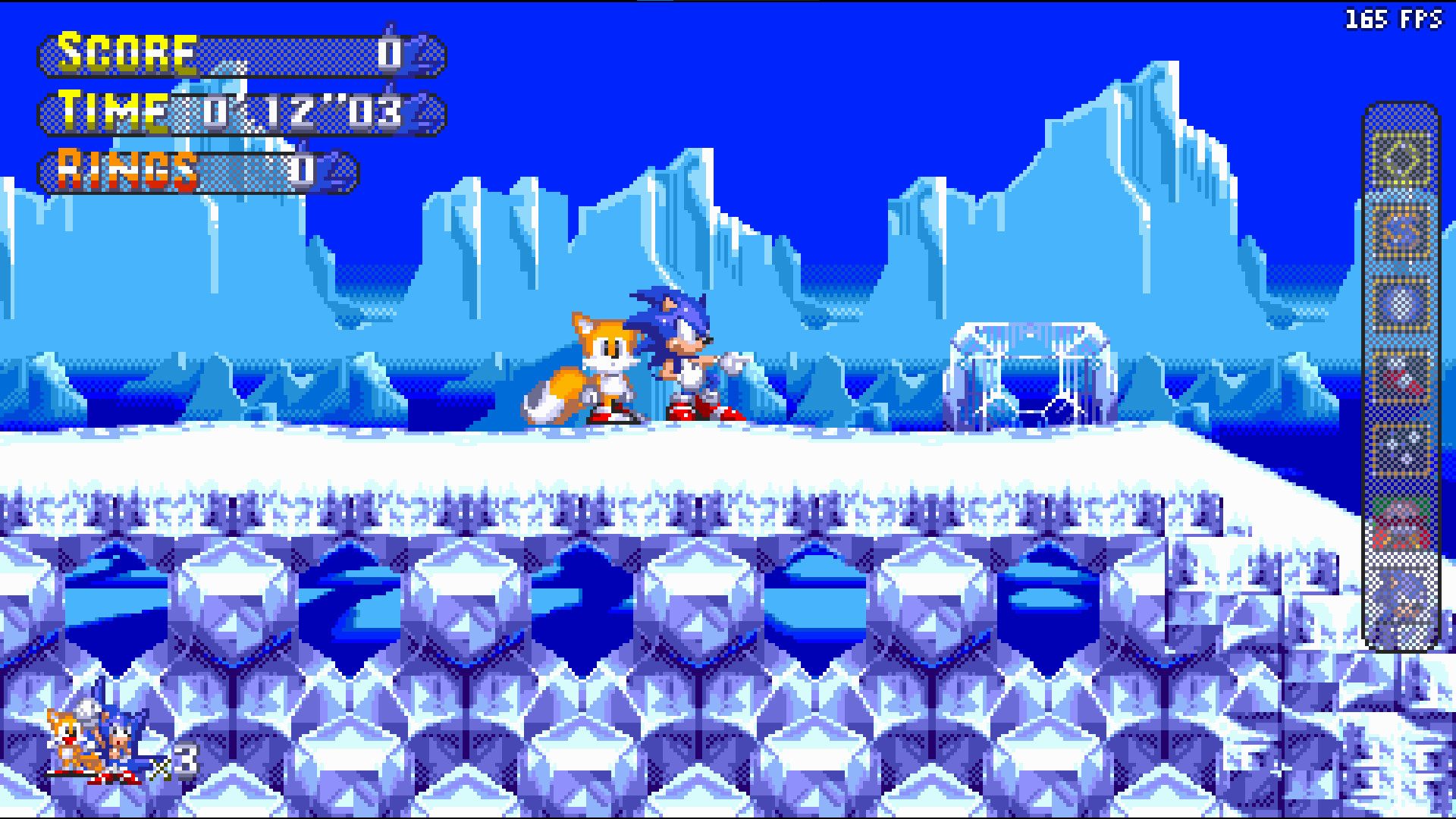 Sonic 3 Styled XG Hud Mod for Sonic 3 A.I.R. | S3AIR Mods
