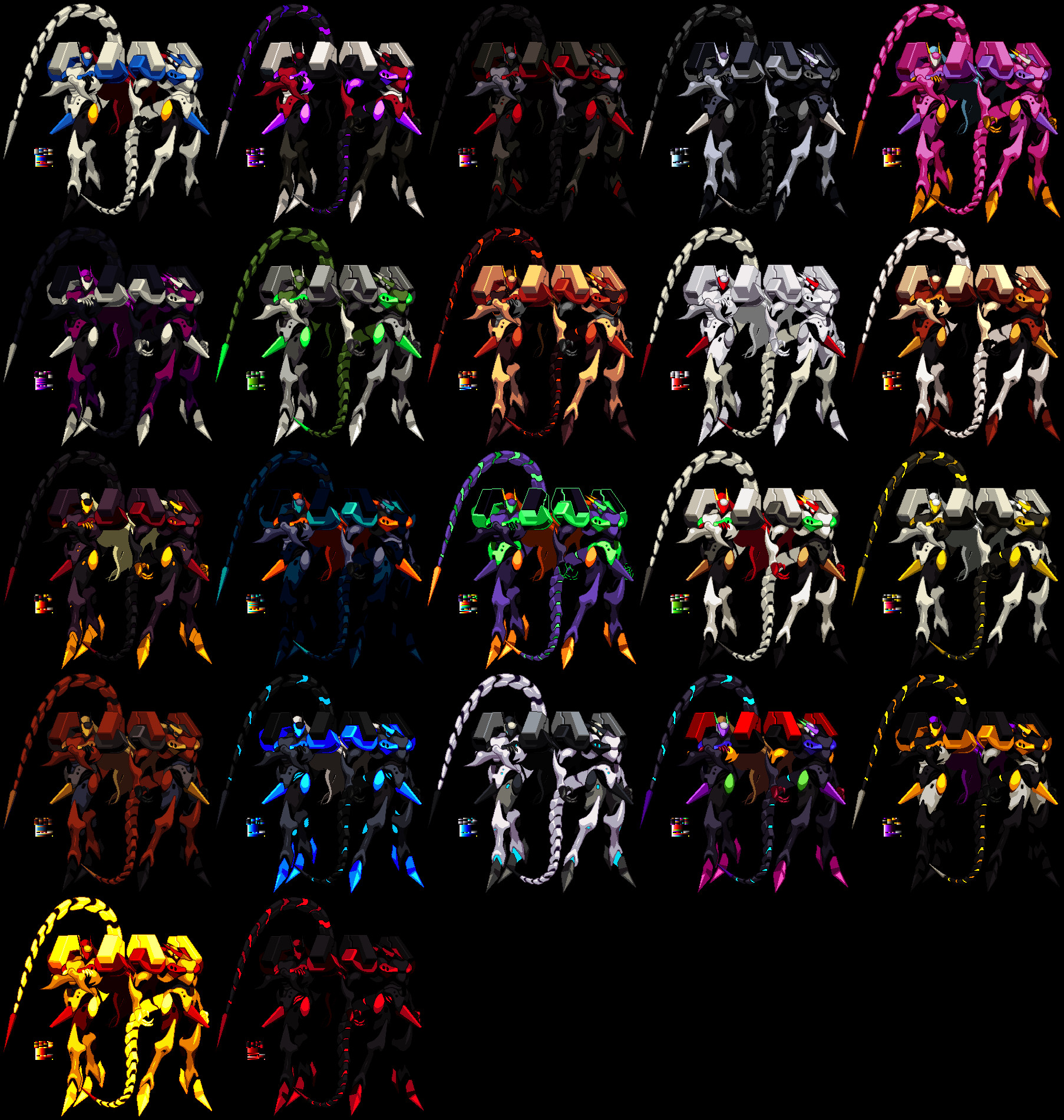 Demoman's Justice Palettes Mod for Guilty Gear XX Accent Core Plus R ...