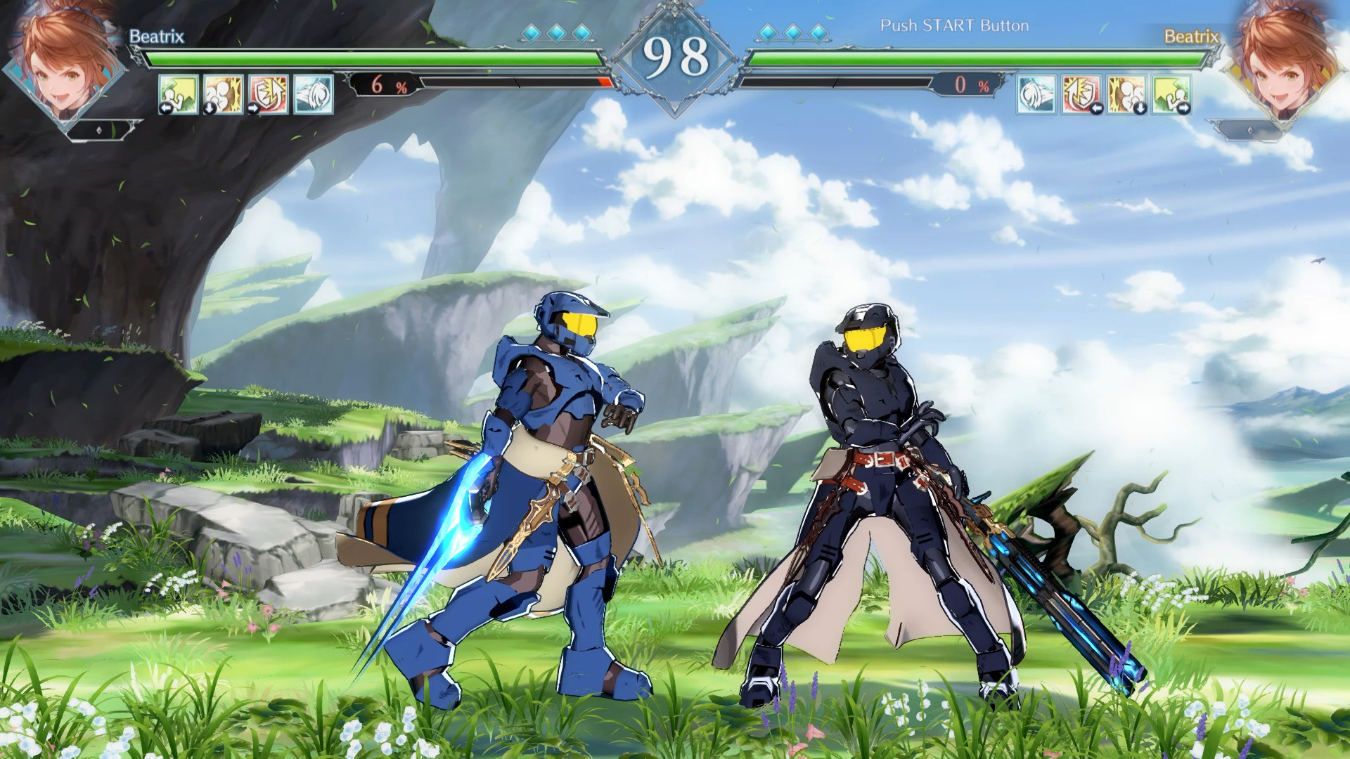 Beatrix Halo Spartan Armor & Energy Sword Mod for Granblue Fantasy ...