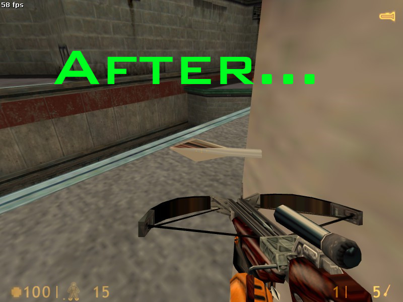 Crossbow_Bolt Fix Mod for Half-Life | HL Mods