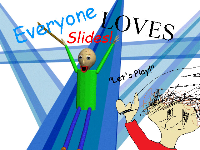 Everyone Loves Slides! Mod for Baldi's Basics | Baldi Mods