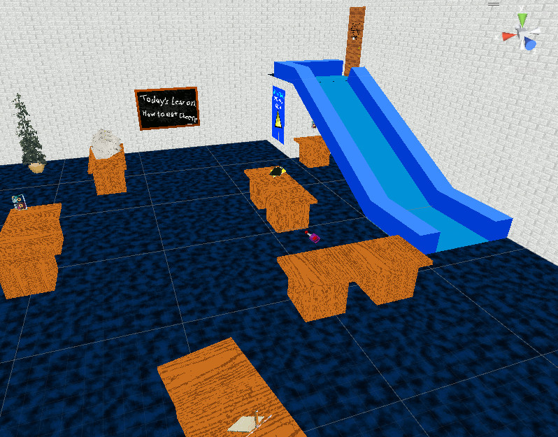Everyone Loves Slides! Mod for Baldi's Basics | Baldi Mods