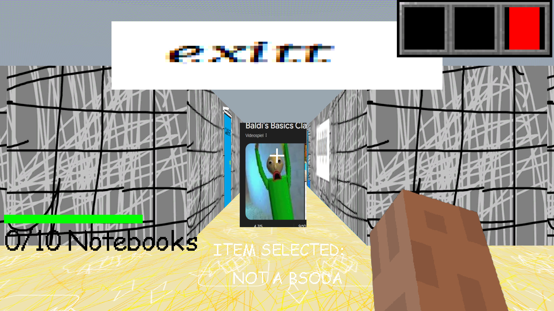 THE BEST (worst) BALDI MOD EVER Mod for Baldi's Basics | Baldi Mods