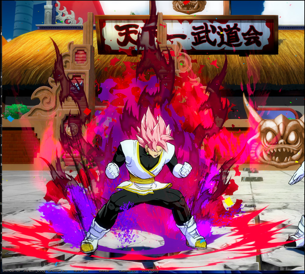 Goku Black Outfit Mod for Dragon Ball FighterZ | DB:FZ Mods