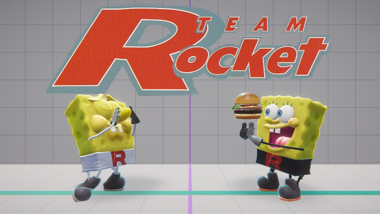 Team Rocket SpongeBob Pack Mod for Nickelodeon All-Star Brawl 2 | NASB2 ...