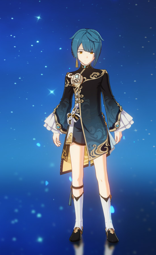 The Gentle Rain of Justice- Xingqiu Mod for Genshin Impact | GI Mods
