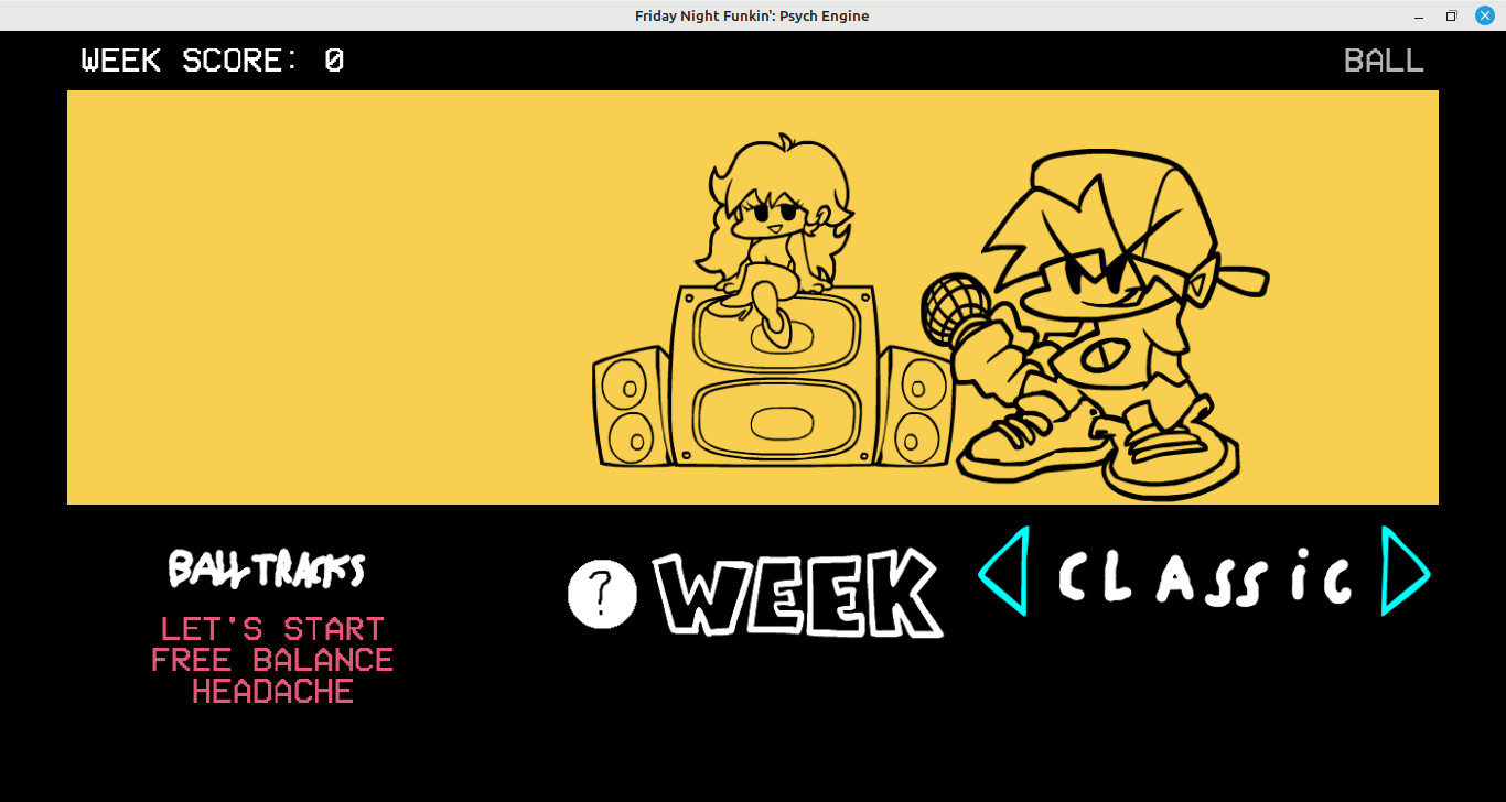 The mod of the literal Ball Mod for Friday Night Funkin' | FNF Mods