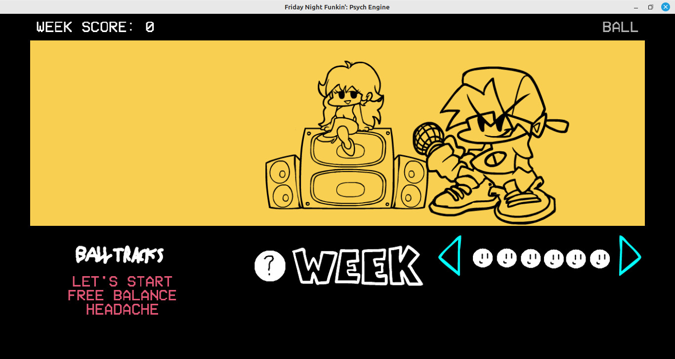 The mod of the literal Ball Mod for Friday Night Funkin' | FNF Mods