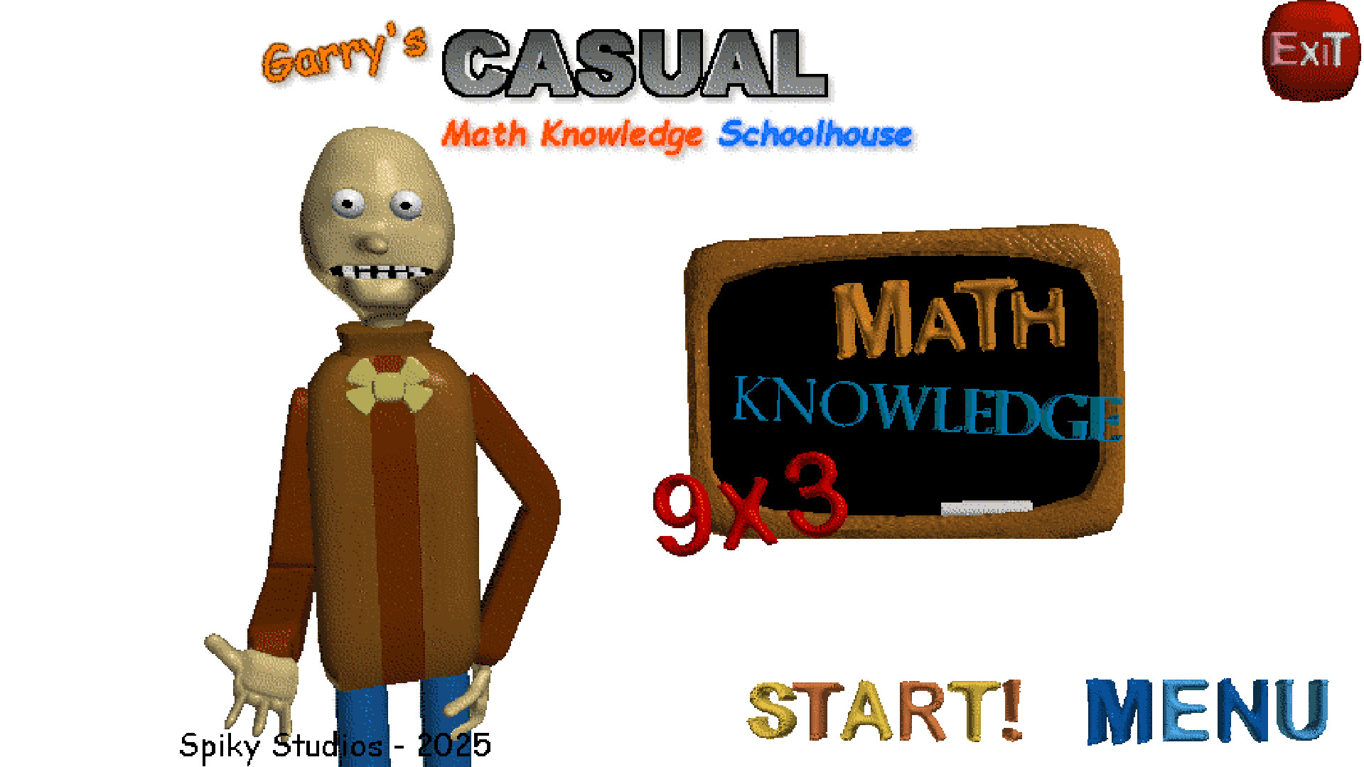 Garry's Casual Math Knowledge Schoolhouse Mod for Baldi's Basics ...