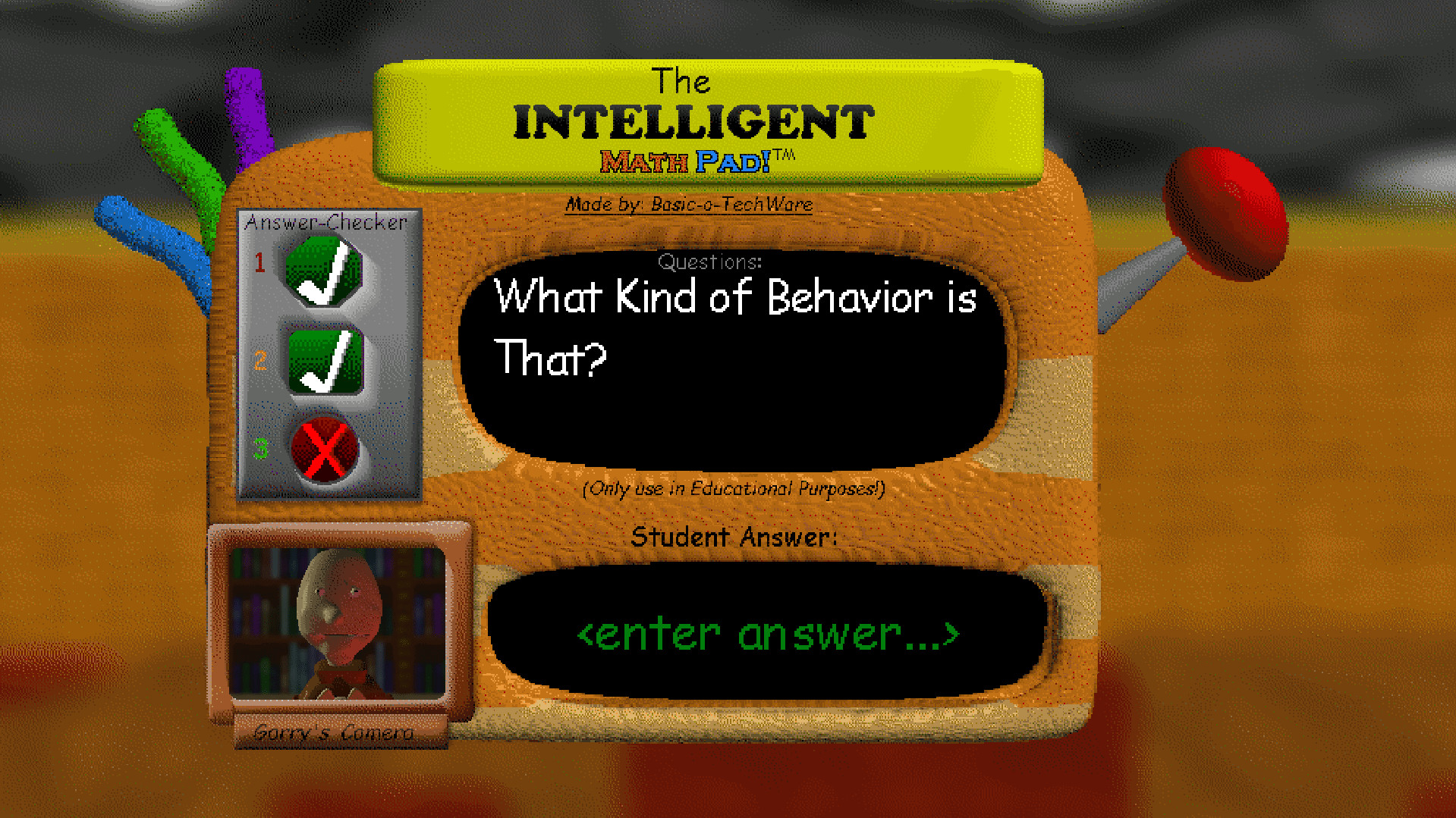 Garry's Casual Math Knowledge Schoolhouse Mod for Baldi's Basics ...
