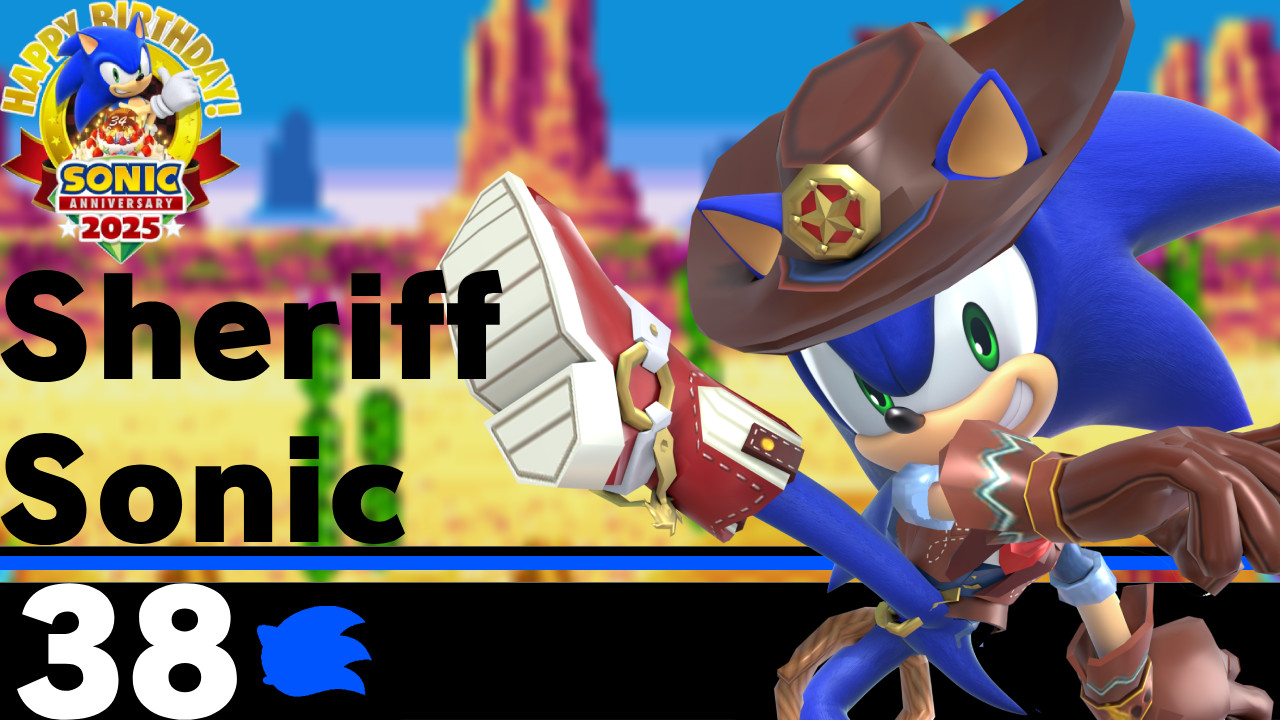 Sheriff Sonic Mod for Super Smash Bros. Ultimate | SSBU Mods