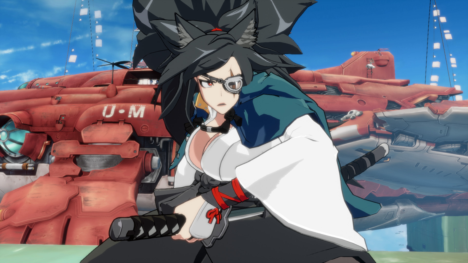 Hoshimi Miyabi Baiken Mod for GUILTY GEAR -STRIVE- | GGST Mods