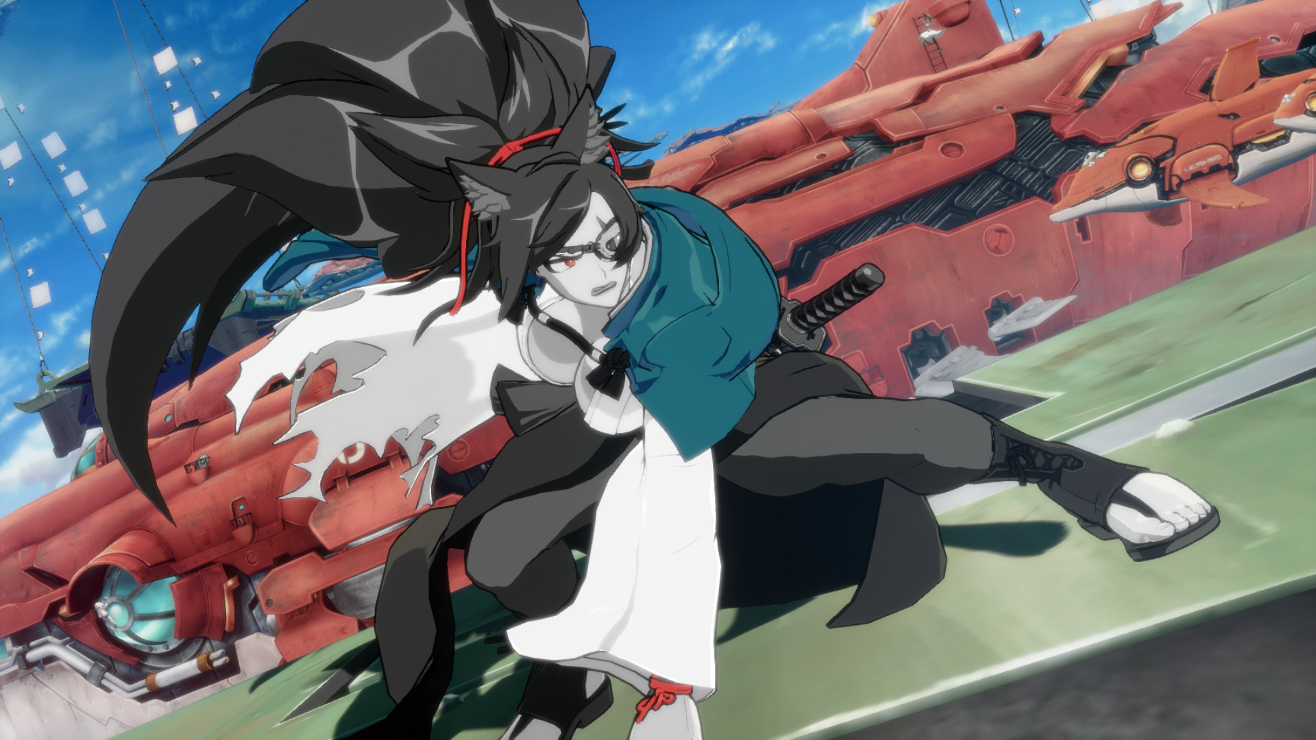 Hoshimi Miyabi Baiken Mod for GUILTY GEAR -STRIVE- | GGST Mods