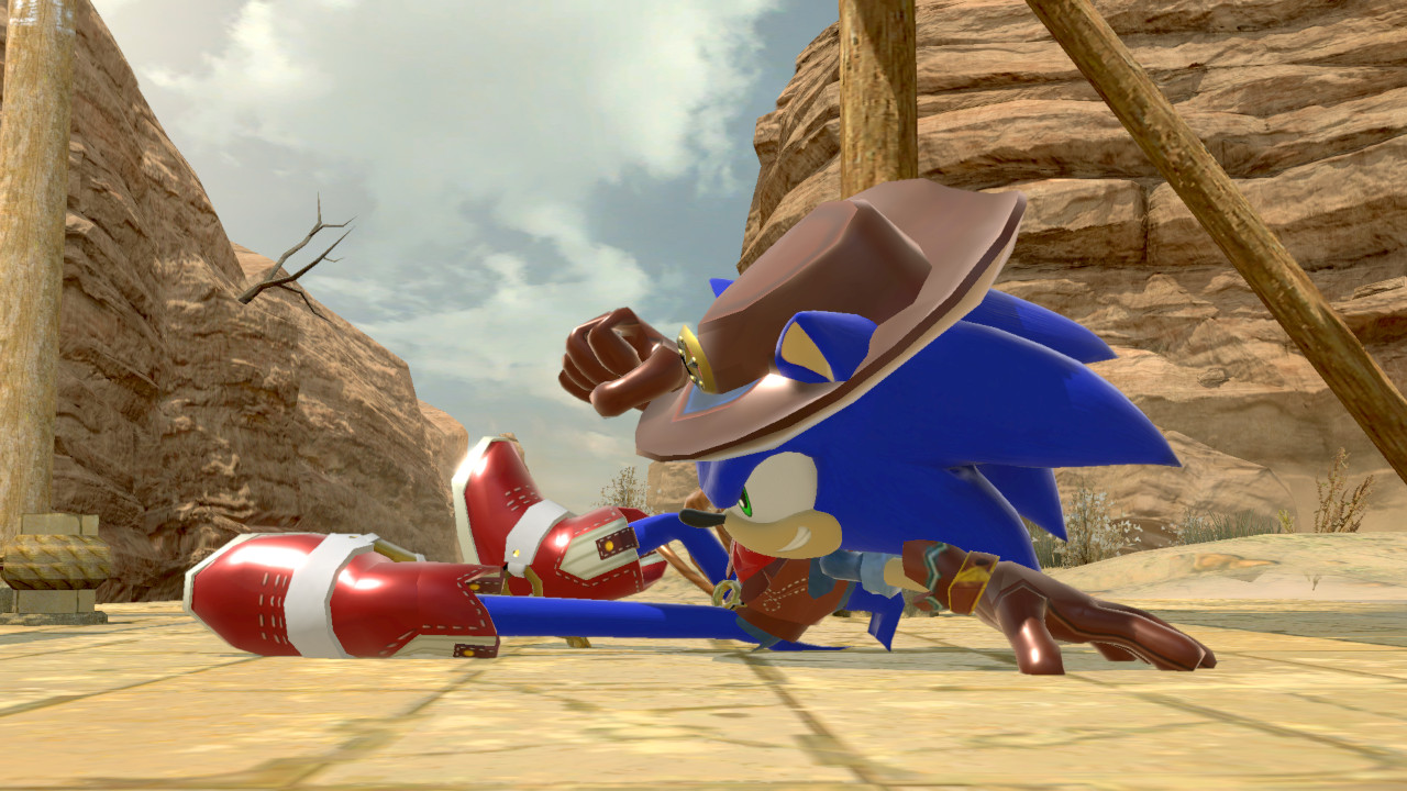 Sheriff Sonic Mod for Super Smash Bros. Ultimate | SSBU Mods