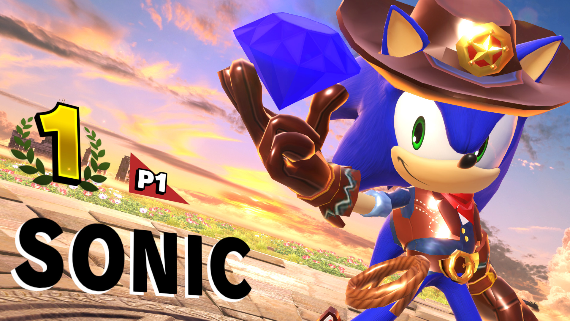Sheriff Sonic Mod for Super Smash Bros. Ultimate | SSBU Mods