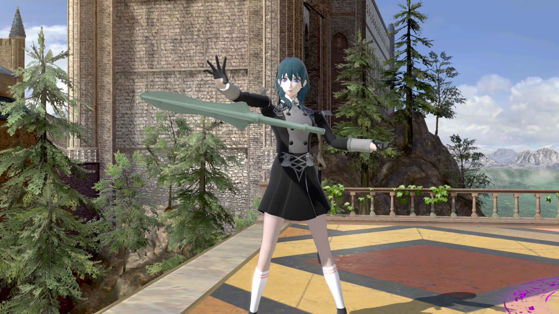 Academy Outfit Byleth over Robin Mod for Super Smash Bros. Ultimate ...