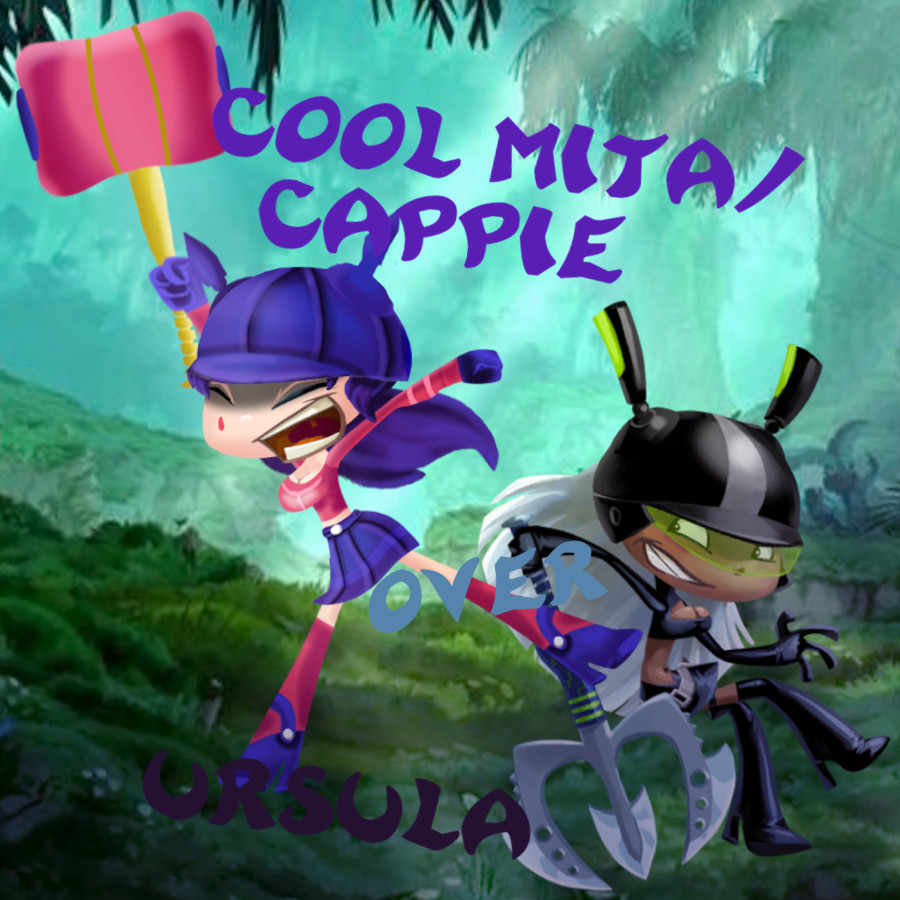 Cool Mita/Cappie over Ursula Mod for Rayman Legends | RL Mods