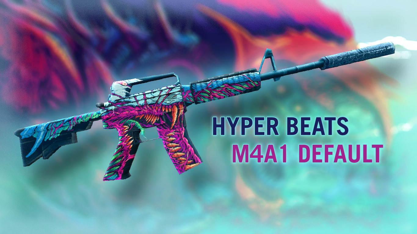 Default M4A1 - HyperBeast Mod for Counter-Strike 1.6 | CS1.6 Mods