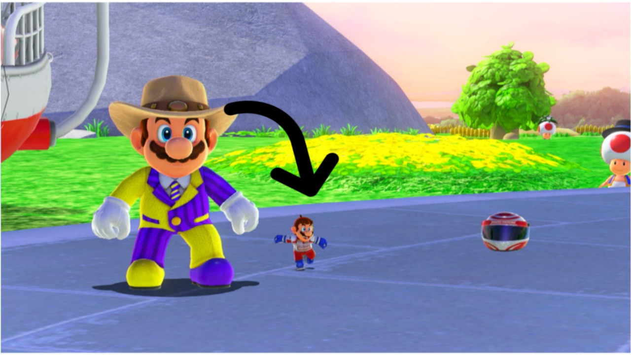 Small Mario Challenge Mod for Super Mario Odyssey | SMO Mods