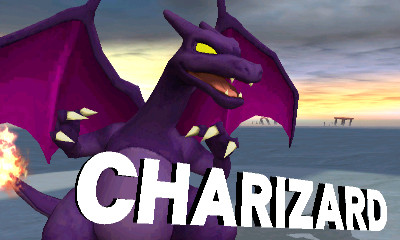 Charizard cosplaying as Ridley Mod for Super Smash Bros. (3DS) | SSB3DS ...