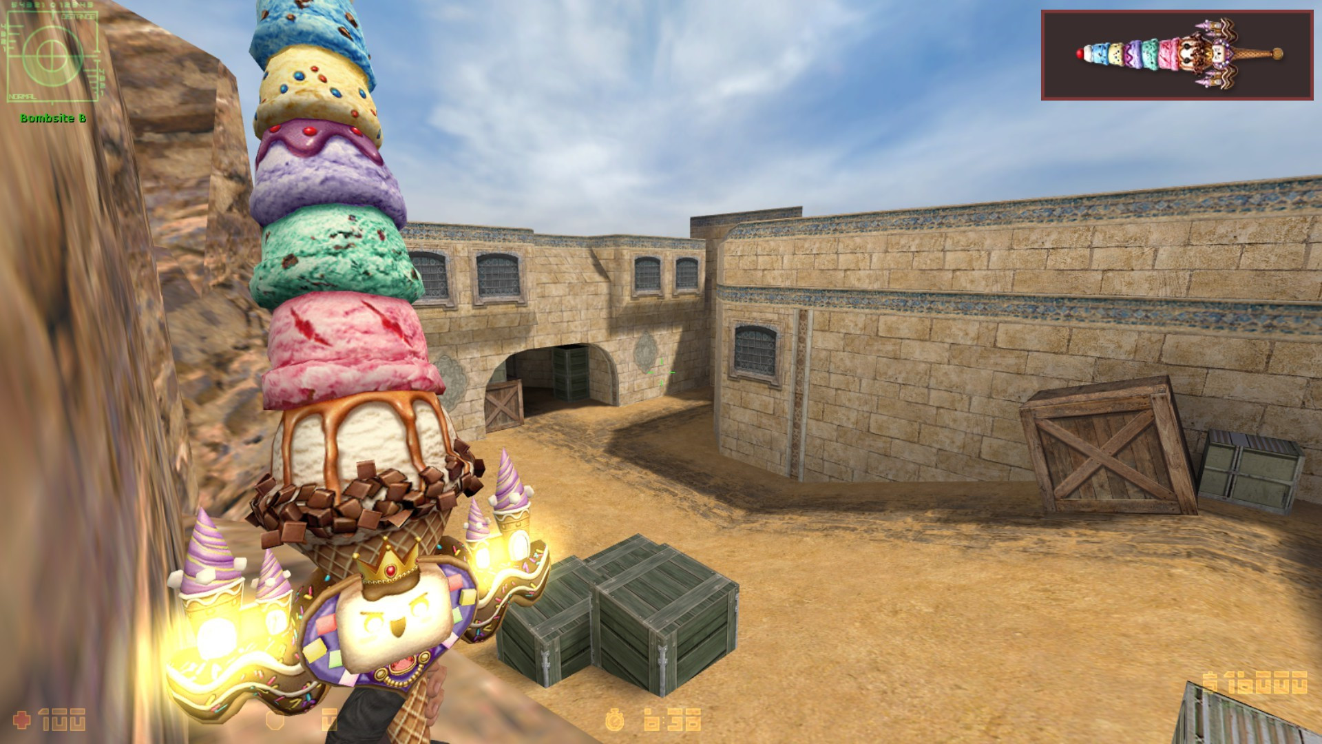 Ice Cream Blade Mod for Counter-Strike 1.6 | CS1.6 Mods